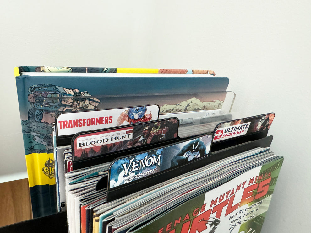 Custom Comic Books Divider Labels – Third Arc Shop